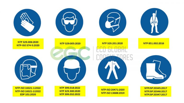 Normas Técnicas Peruanas que deben cumplir los EPP’s